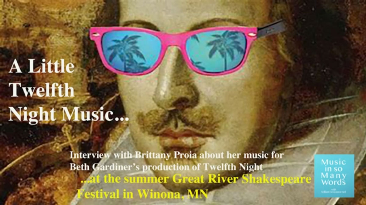 Great River Shakespeare Festival, -A Little Twelfth Night Music ...